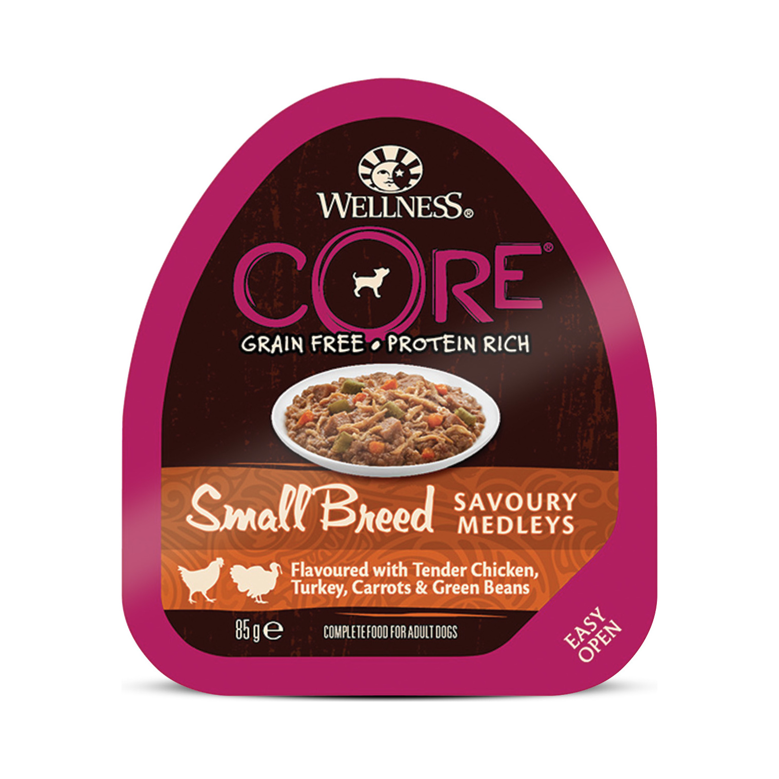 Køb CORE Dog Adult Small Breed Chicken & Turkey | Tinybuddy