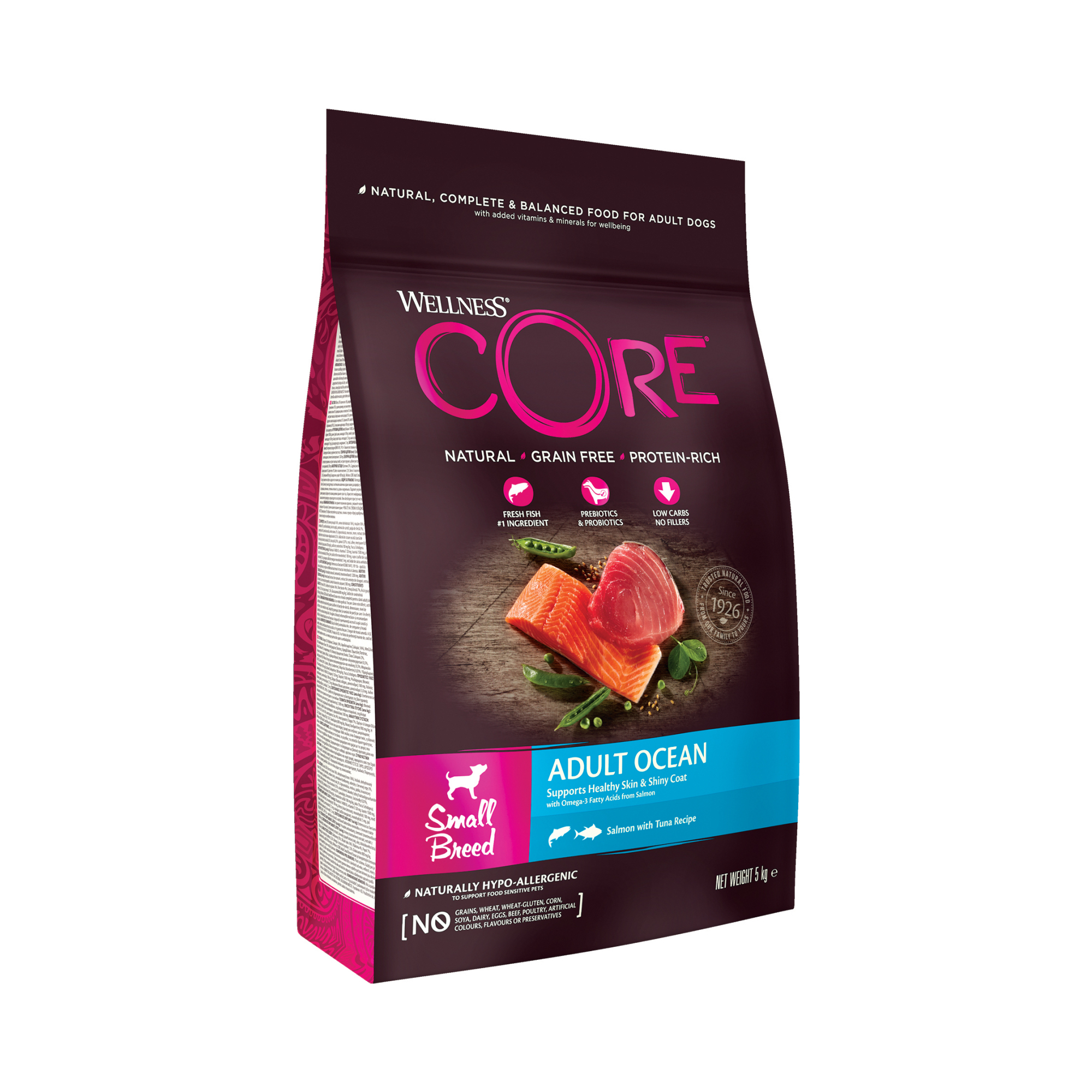 Køb CORE Dog Adult Small Breed Ocean til din hund | Tinybuddy