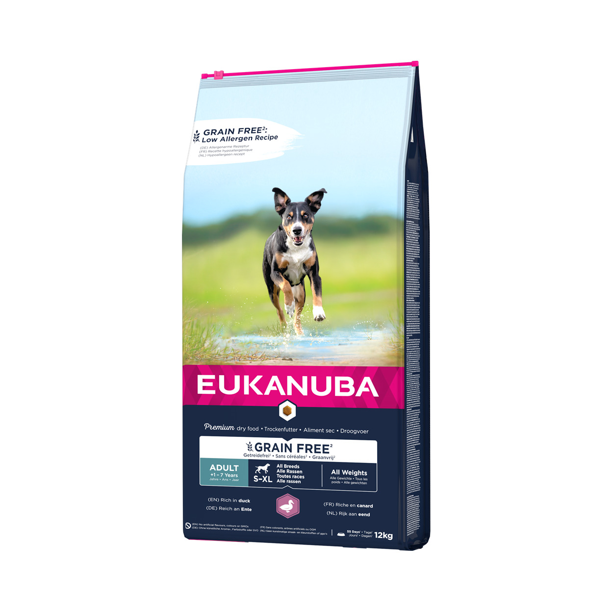 Køb Eukanuba Kornfri And Til Voksne til din hund | Tinybuddy