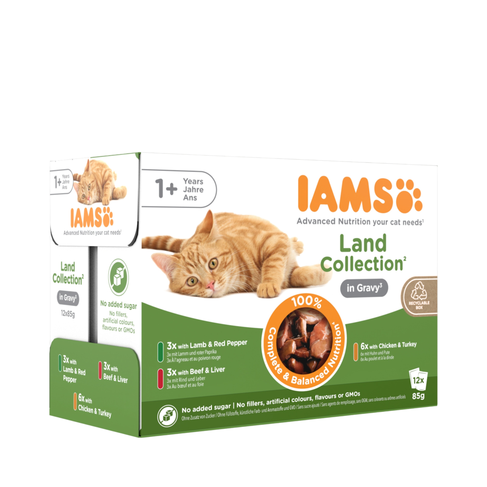 Køb IAMS Delights In Gravy Multipack Land | Tinybuddy