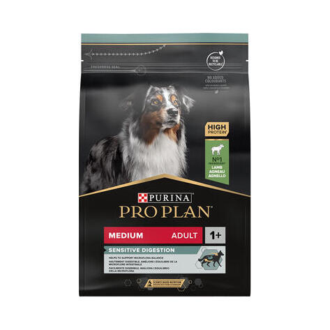 Køb PRO PLAN Medium Adult Sensitive Digestion Lamm | Tinybuddy