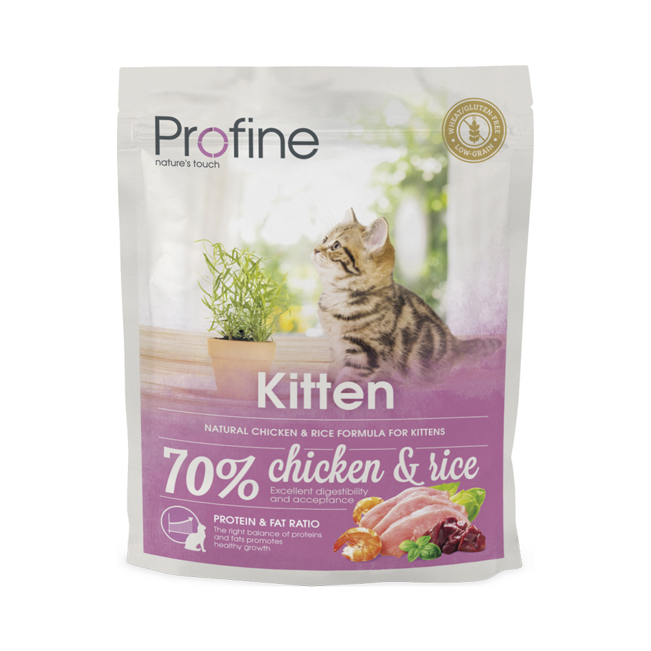 Køb Profine Cat Kitten Kylling & Ris | Tinybuddy