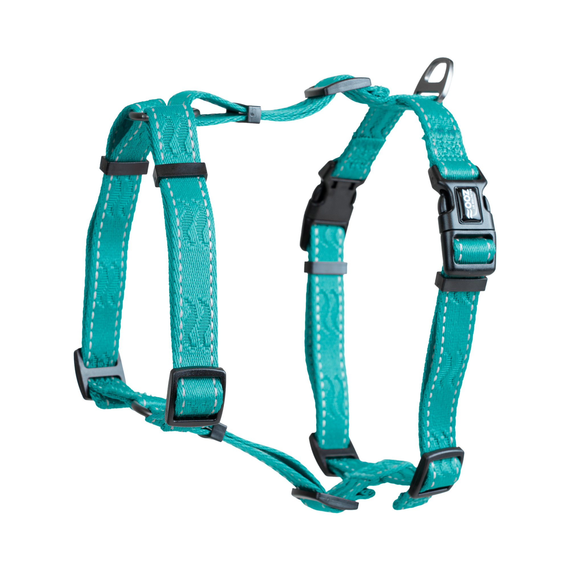 Køb Rufus H-sele Turkis til din hund | Tinybuddy